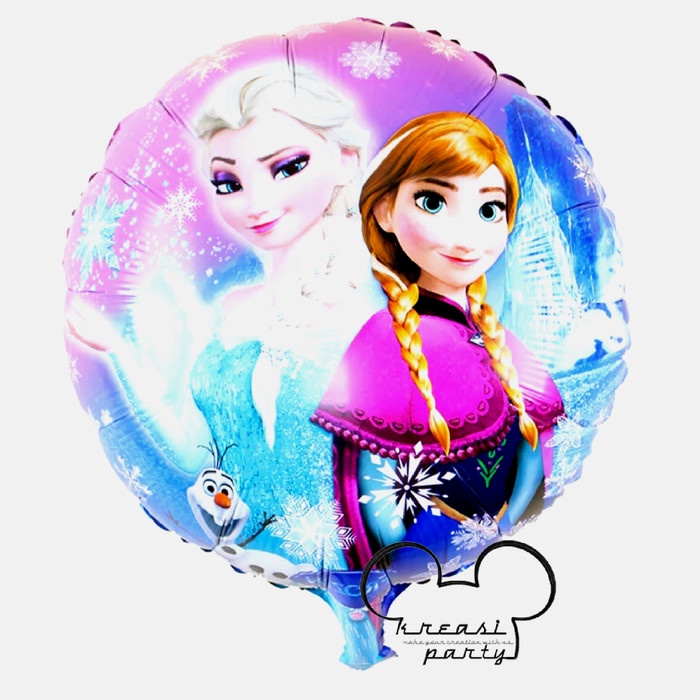 Jual Balon Frozen/Balon Karakter Frozen/Balon Foil Frozen | Shopee ...