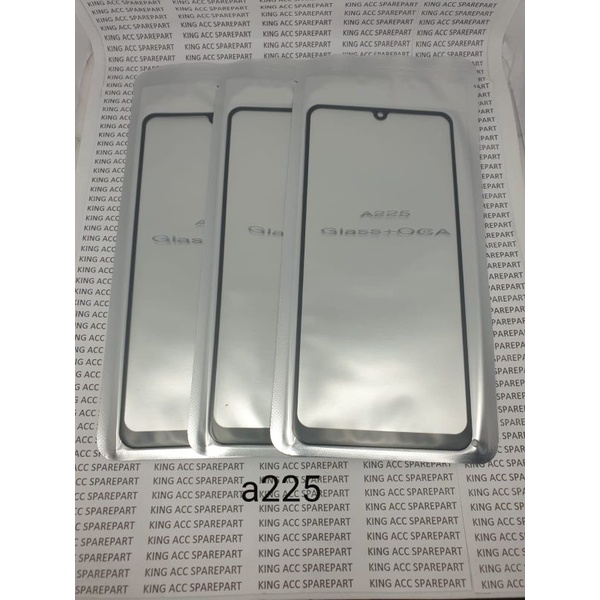 Jual KACA LCD GLASS PLUS LEM OCA SAMSUNG GALAXY A22 LTE A225 BLACK | Shopee Indonesia