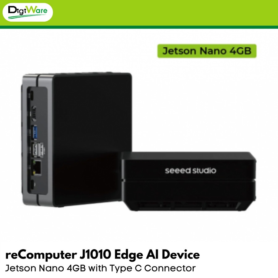 Jual reComputer J1010 Edge AI Device Jetson Nano 4GB with Type C ...