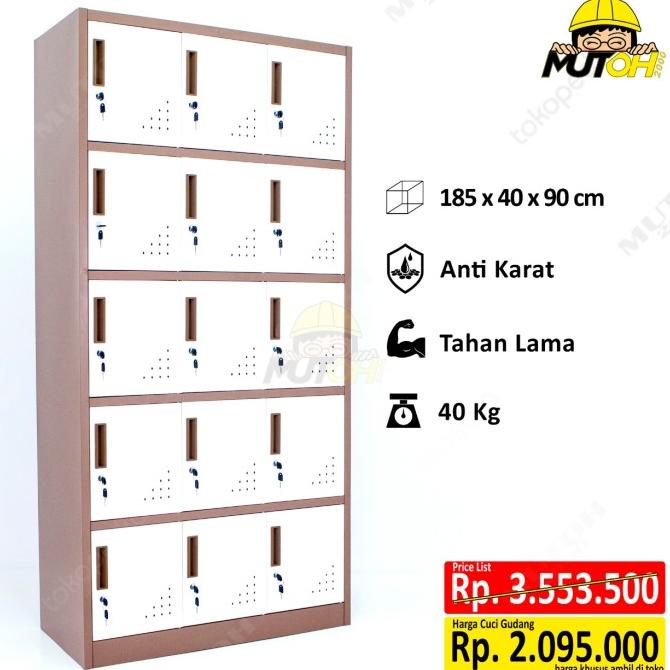 Jual Loker besi Locker Besi 15 Pintu | Shopee Indonesia