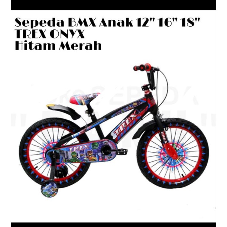 Jual Sepeda BMX TREX ONYX Ukuran 12 16 18 | Shopee Indonesia