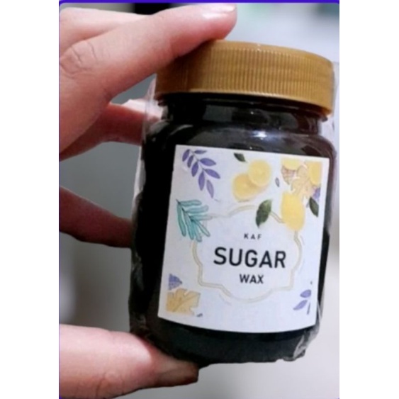 Jual Sugar waxing 200ml - KAF sugar wax gratis 8 kertas waxing | Shopee Indonesia