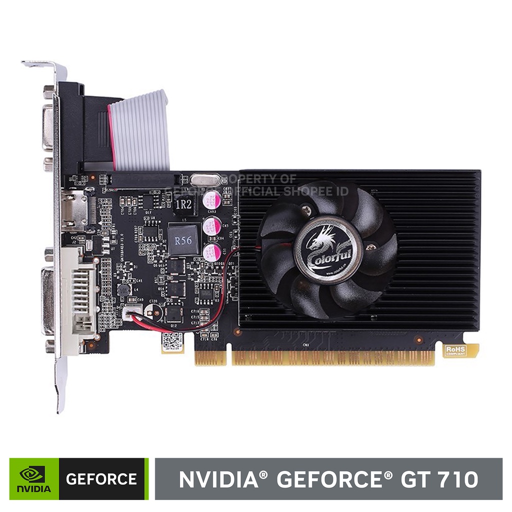 Jual COLORFUL GeForce GT 710 | 2GB GDDR3 | Shopee Indonesia