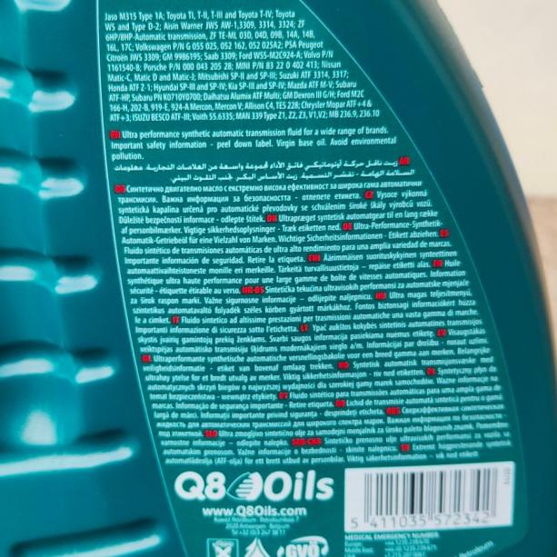 Jual Q8 Auto JK Synthehtic ATF | Shopee Indonesia