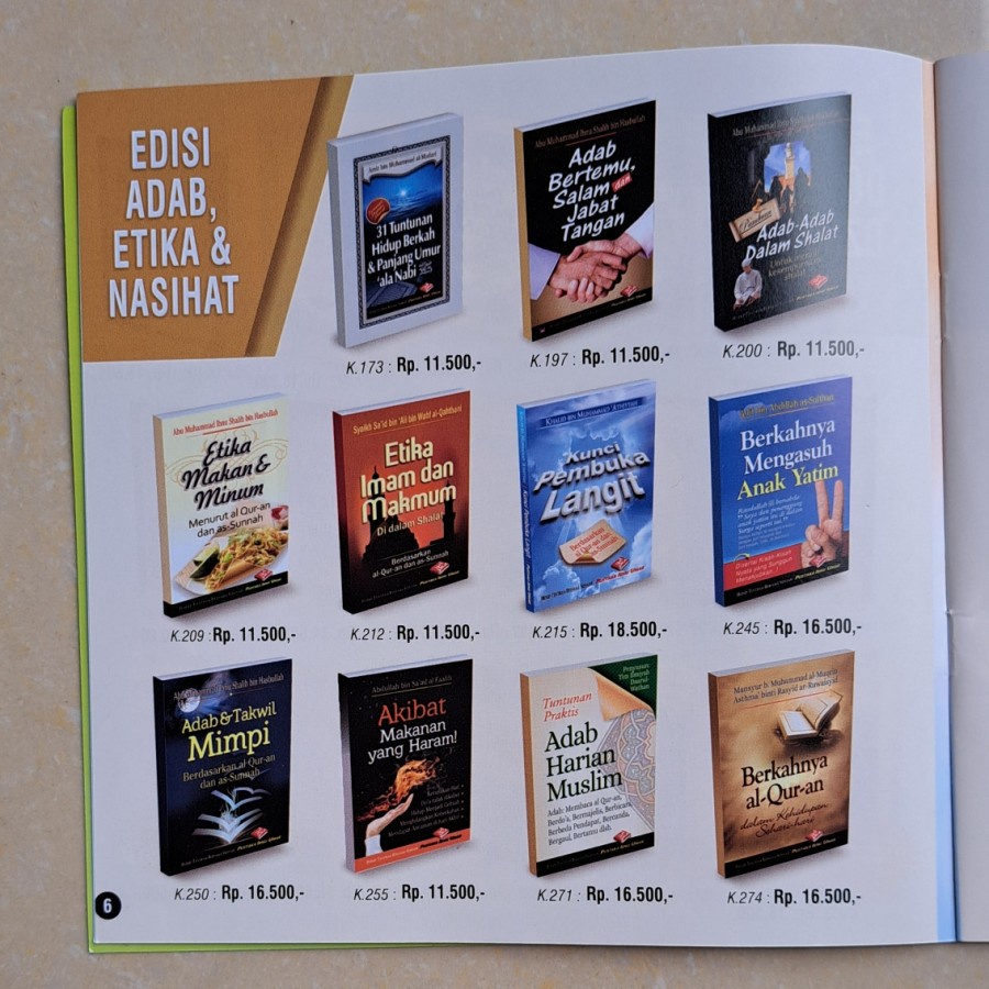Jual Buku Saku PIU ADAB ETIKA NASIHAT - Dengan 23 Variasi Macam Yang ...