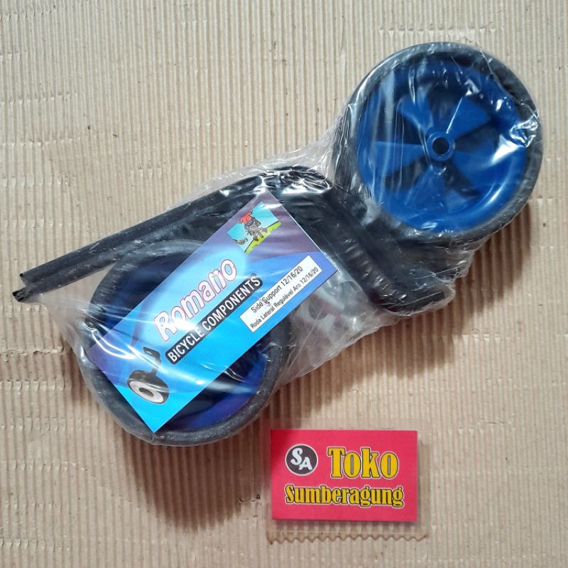 Jual Roda samping Roda bantu sepeda anak2 ukuran 20 Training wheel roda ...