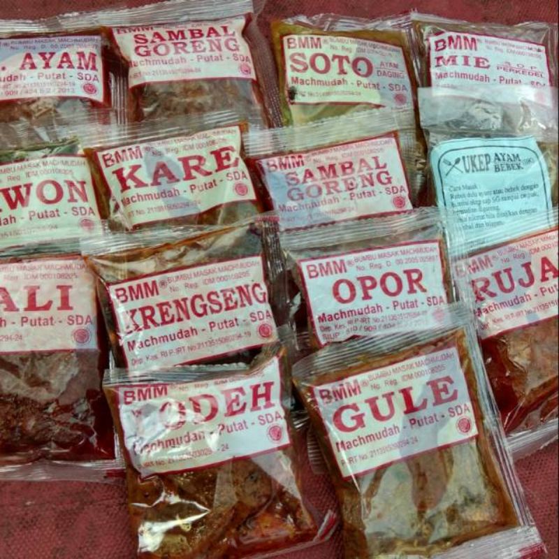 Jual MAHMUDAH Bumbu Masak Dapur Instan Terlaris BMM mahmudah/BMM Bumbu ...
