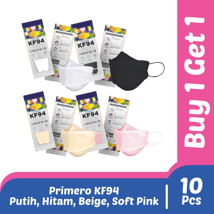 Jual Primero Masker KF94 - Buy 1 Get 1 Sachet isi 5 Pcs | Shopee Indonesia