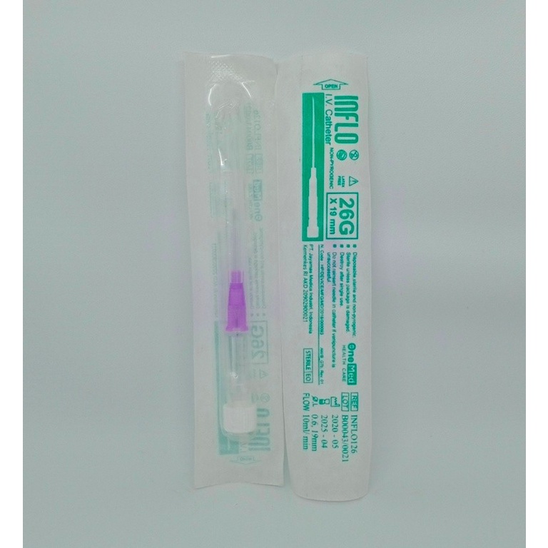 Jual Harga per pcs Inflo18 Inflo 20 Inflo 22 Inflo 26 IV Catheter Inflo ...