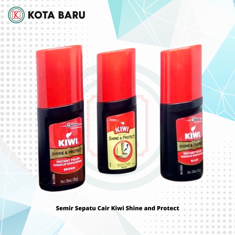 Jual Semir Sepatu Cair Kiwi Shine and Protect | Shopee Indonesia