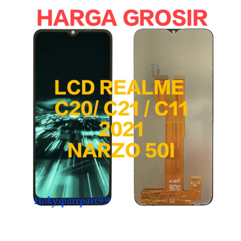 Jual LCD TOUCHSCREEN REALME C20 C21 - C11 2021 - NARZO 50I FULLSET ORIGINAL OEM | Shopee Indonesia