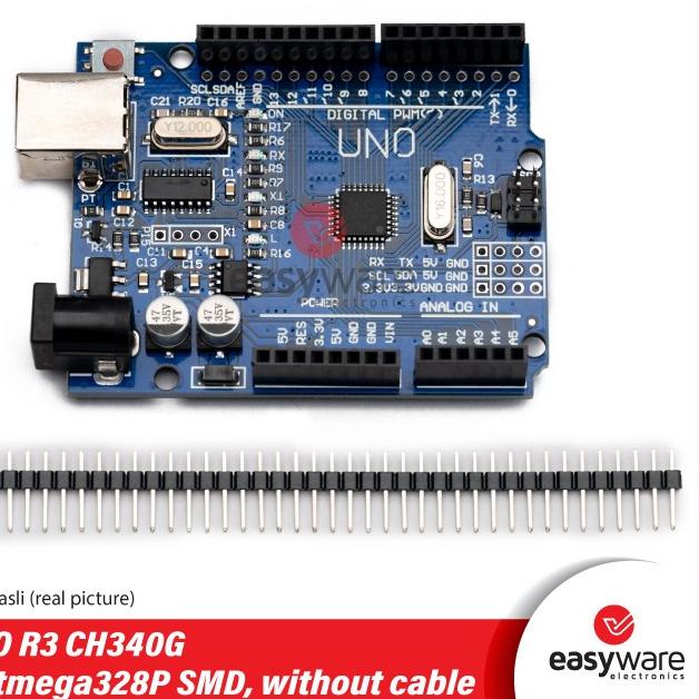 Jual Arduino UNO R3 SMD Clone tanpa kabel | Shopee Indonesia