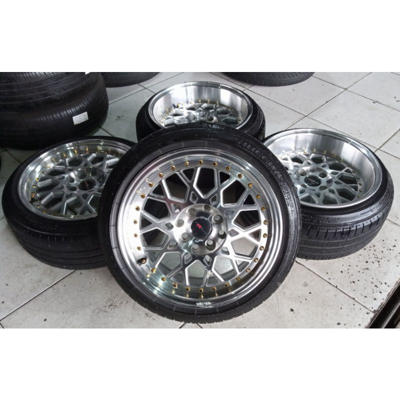 Jual Velg pelek Mobil Bekas PRORacing Celong Ring 15x7/8,5 Pcd 4x100 ...
