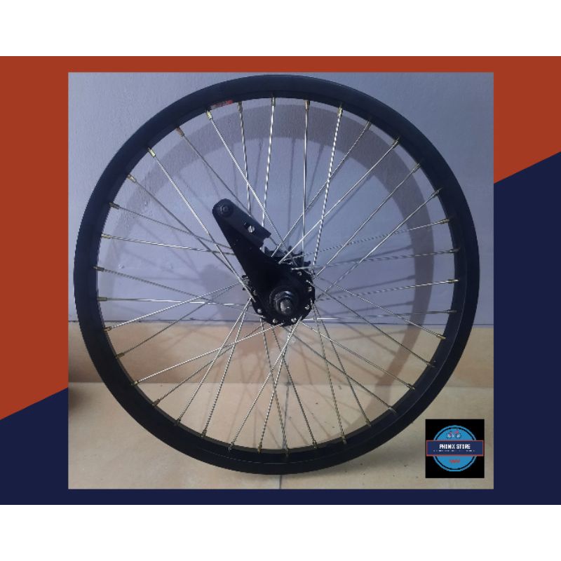 Jual Wheel Set Sepeda Ukuran 18 Hub Torpedo Velg Jadi Pelk Jadi 18 Velg ...