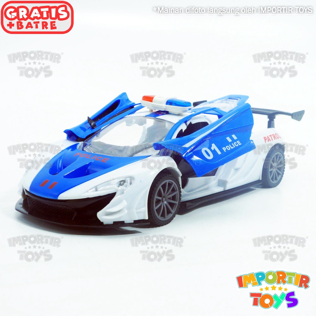 Jual Mobil Remote Control Polisi Patrol Pintu Bisa Terbuka Otomatis ...