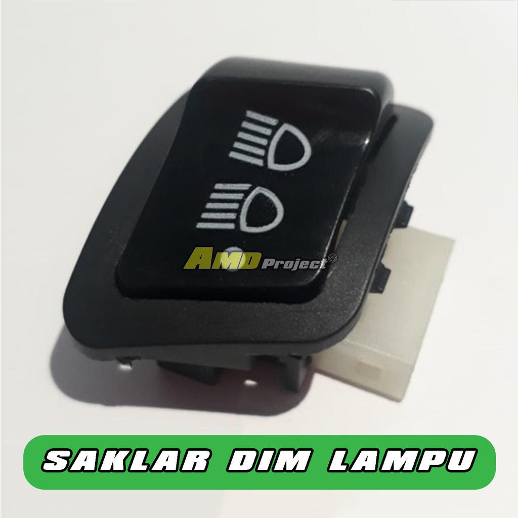 Jual S001 Saklar Dim Tombol Lampu Utama Motor 3 Mode On Off Dimmer ...