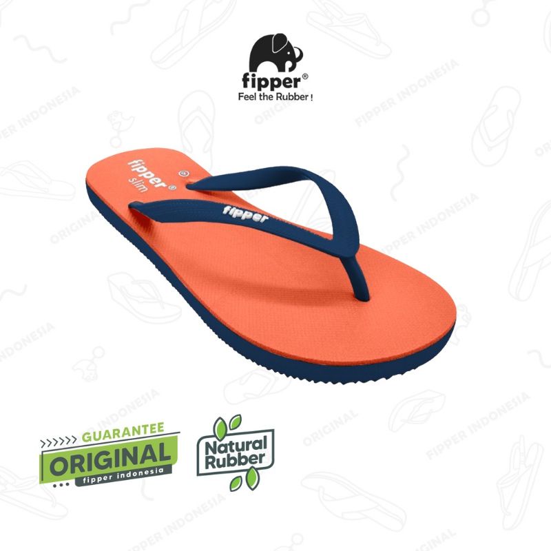 Jual FIPPER SLIM PEACH / BLUE SNORKEL | Shopee Indonesia