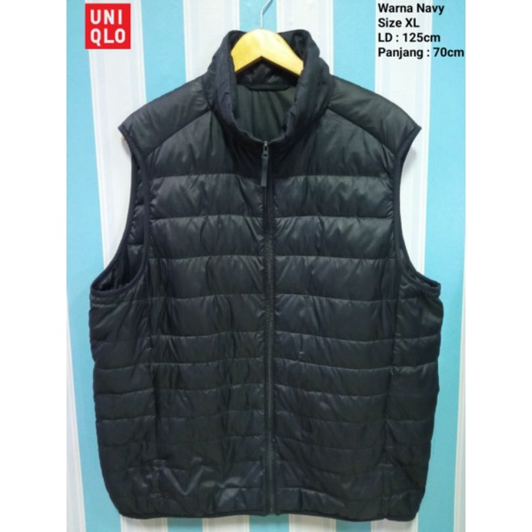 Jual Jaket Uniqlo gelembung model Vest (Bulu angsa) | Shopee Indonesia