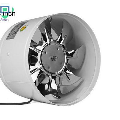 Jual 4" Inline Duct Fan Metal Blade Exhaust Blower Booster Air Cooling ...