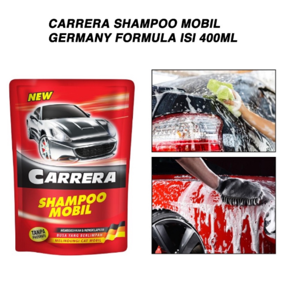 Jual Shampoo Mobil Wax Germany Formula Shampo Cuci Mobil Carrera ...