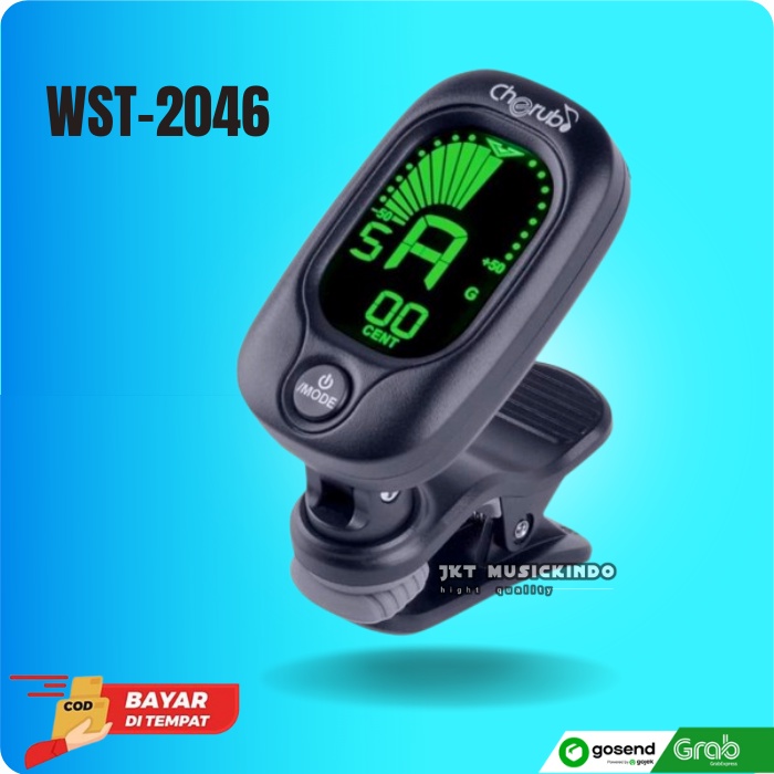 Jual TUNER Alat Tuning Gitar Ukulele kencrung vio,in bass | Shopee ...