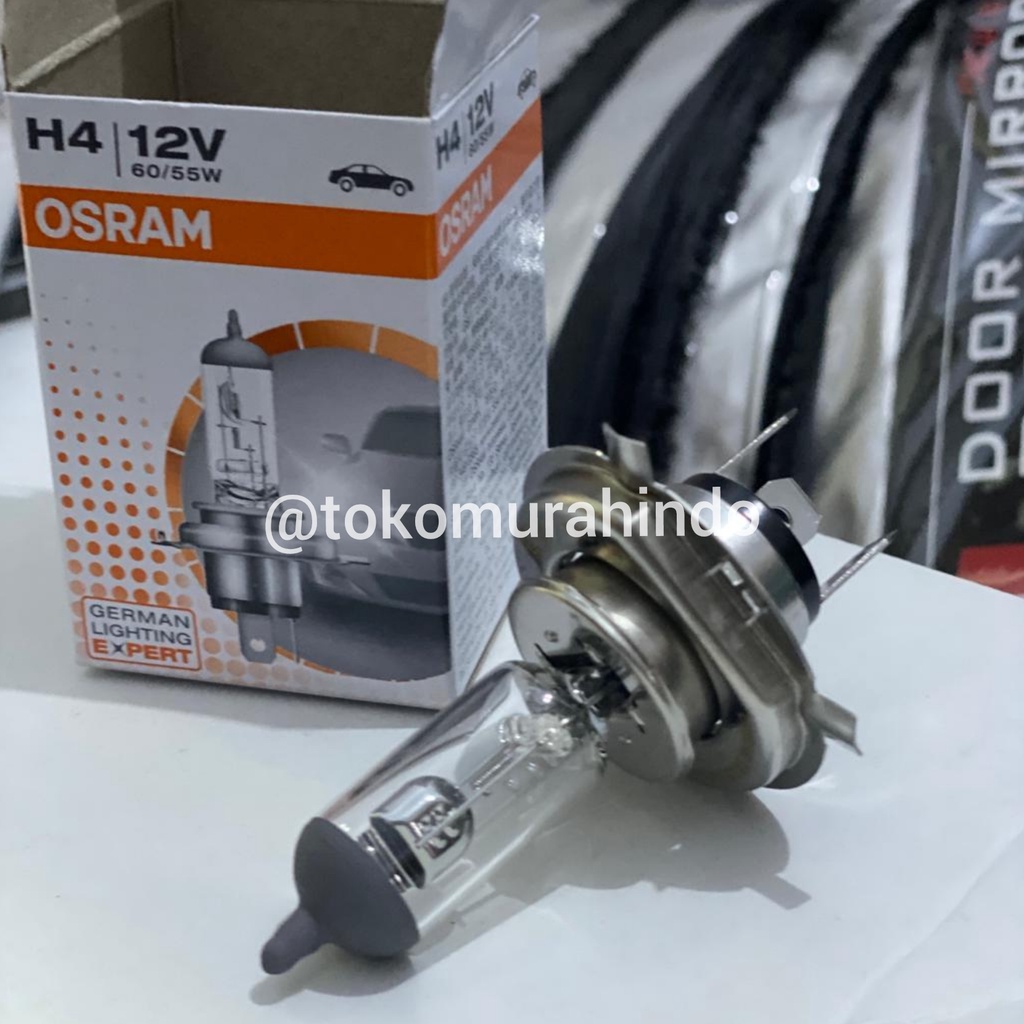 Jual Lampu Halogen Dop Osram H4 HIR2 H11 Kualitas Awet 12V 55W 100W | Shopee Indonesia