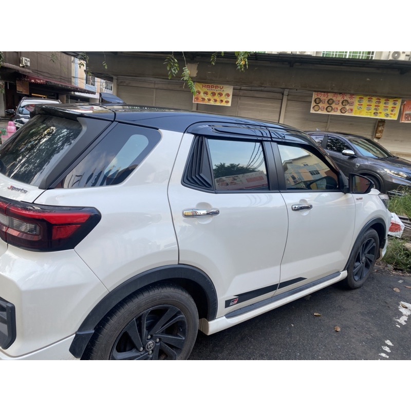 Jual cover back side windows raize rocky | Shopee Indonesia