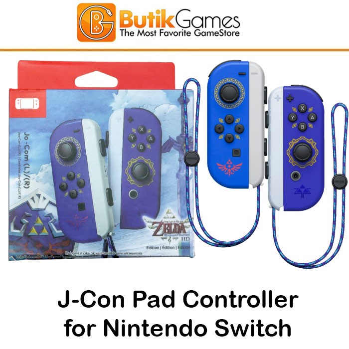 Jual Joycon Joy Con Pad Nintendo Switch Third Party Zelda Sky Sword ...