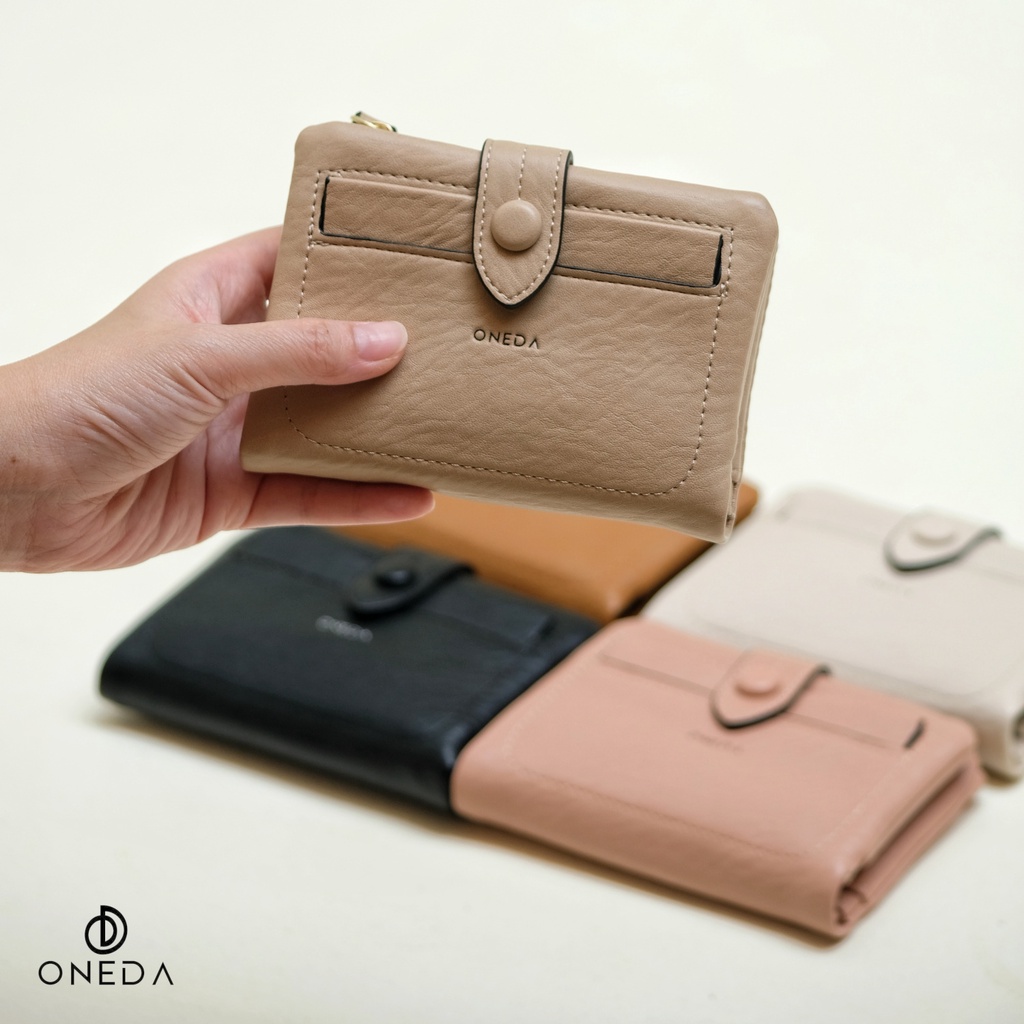 Jual Oneda Viane Dompet LIpat Cash Kartu Wanita #W193 | Shopee Indonesia