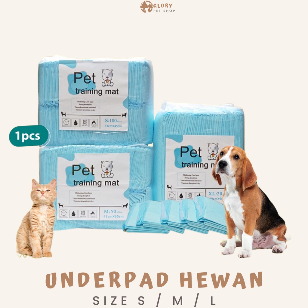 Jual UNDERPAD HEWAN ALAT PIPIS POOP ANJING KUCING PERLAK TATAKAN PET ...