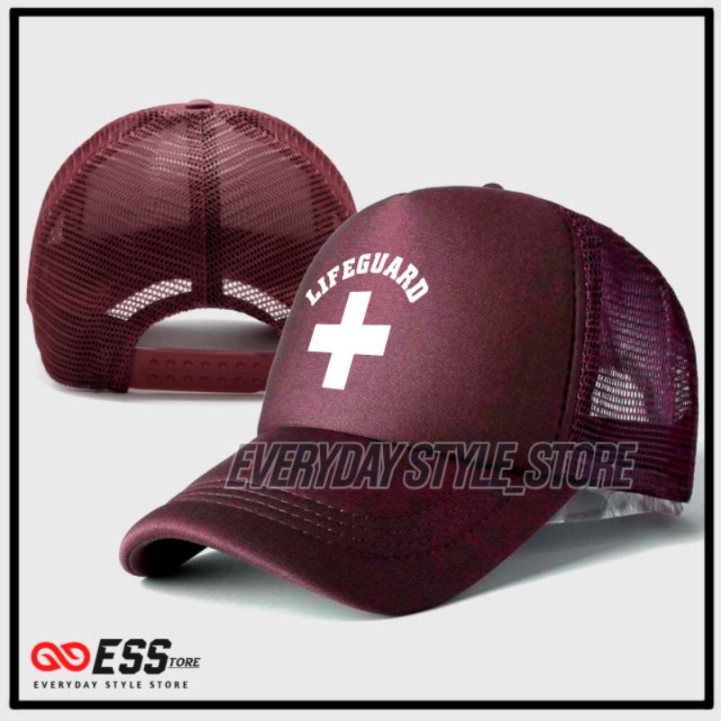 Jual Topi Lifeguard Trucker Jaring | Shopee Indonesia