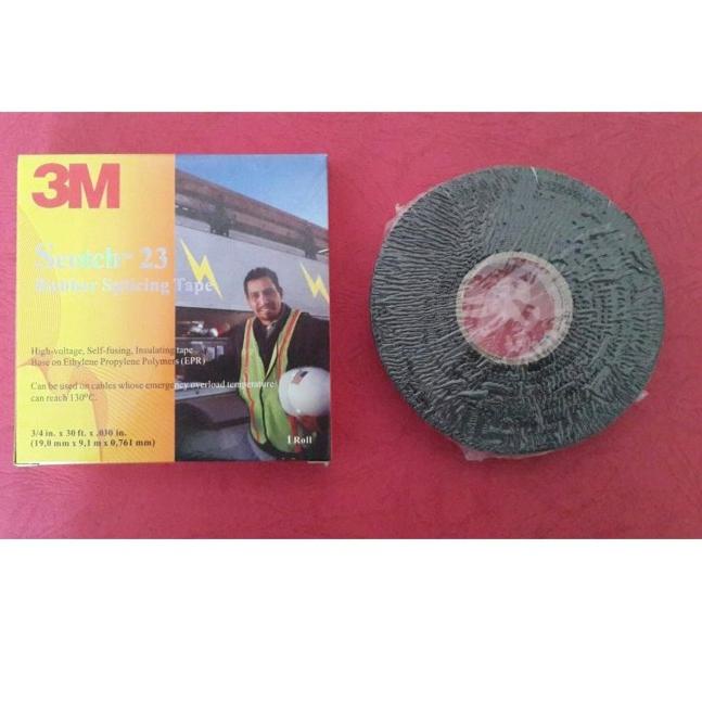 Jual 3M ISOLASI LISTRIK SCOTCH 23 / RUBBER SPLICING TAPE | Shopee Indonesia