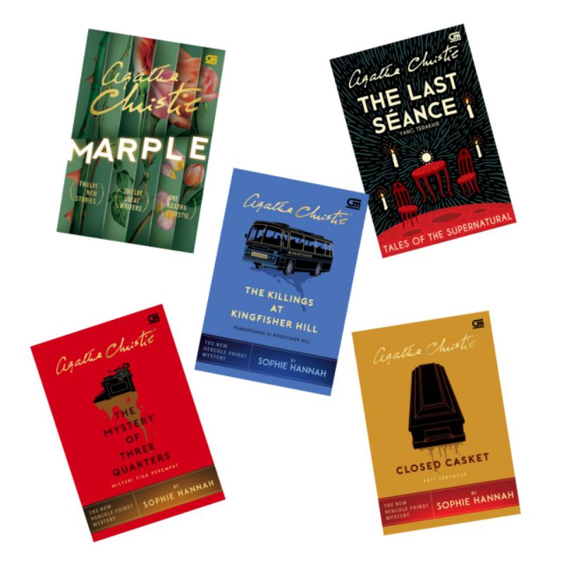 Jual Novel Agatha Christie Mystery of Three Quarters The Last Seance ...