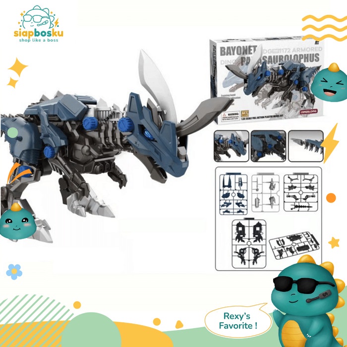 Jual MAINAN COMBAT ROBOT DINOSAURUS BESAR DIY ACTION FIGURE - SWORD T ...