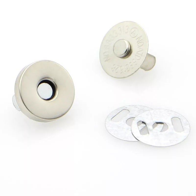 Jual Kancing Tas magnet ukuran 1,8cm//per 10 pcs | Shopee Indonesia