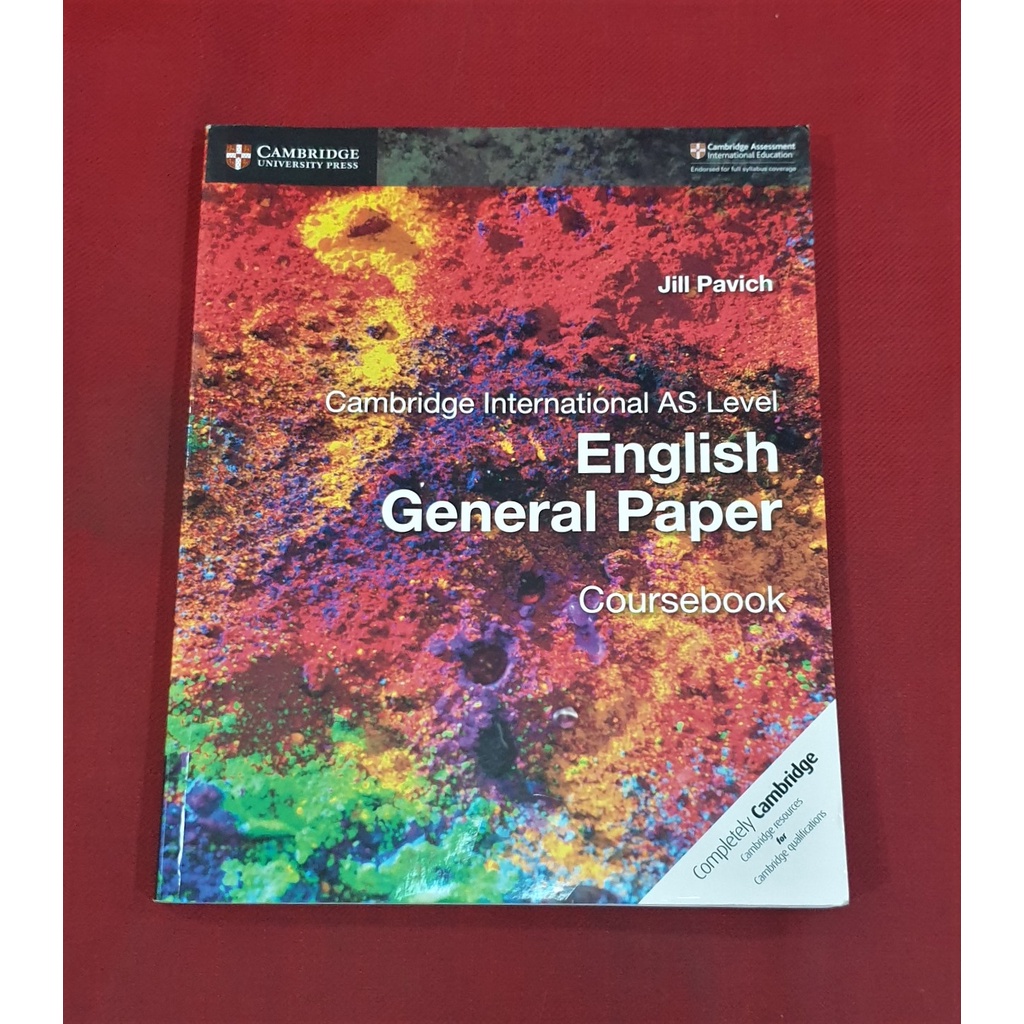 Jual English General Paper Coursebook - Cambridge International AS ...