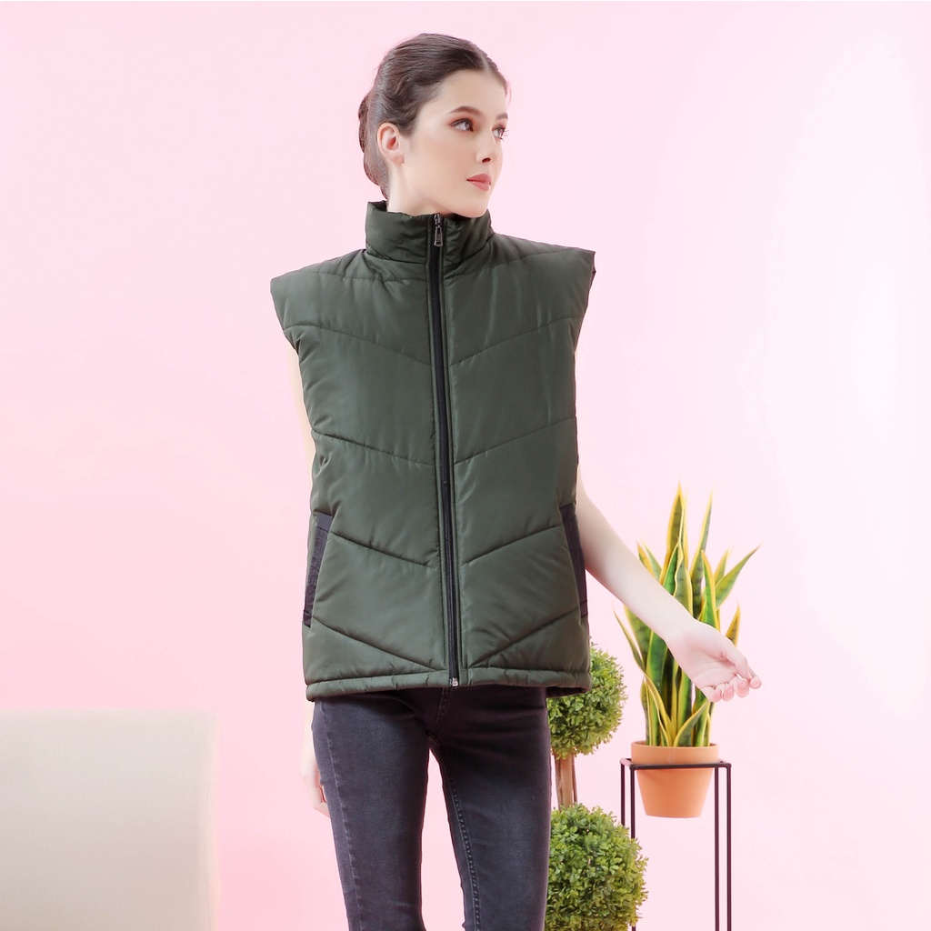 Jual Riding Vest Penghangat Badan (Tebal Dacron 6mm) + Furing dan Saku ...