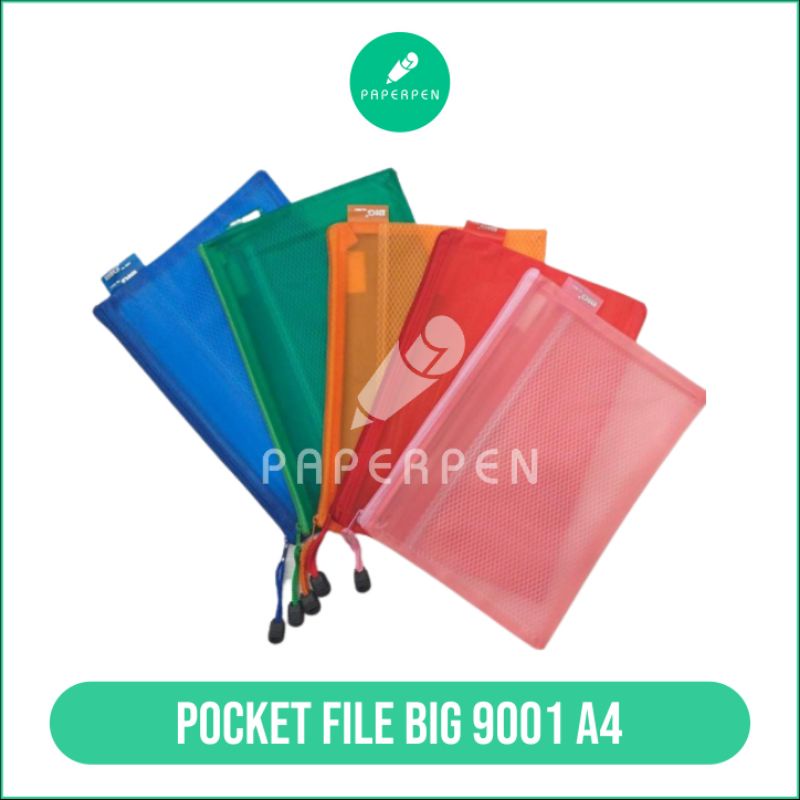Jual Pocket File Big 9001 A4 | Shopee Indonesia