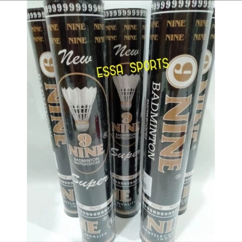 Jual SHUTTLECOCK NINE BLACK KOK NINE BLACK | Shopee Indonesia