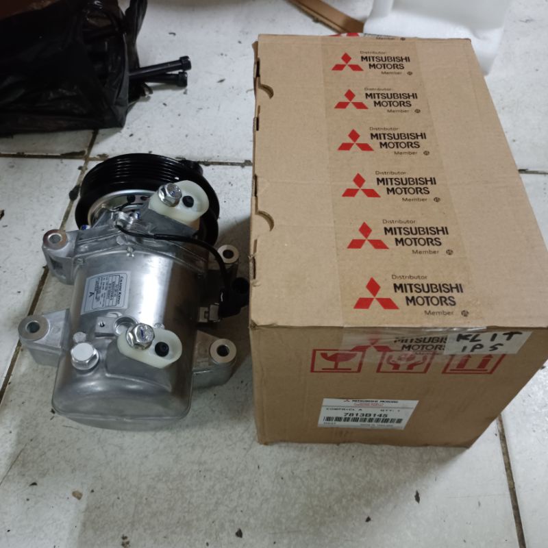 Jual COMPRESOR AC ALL NEW MITSUBISHI TRITON KJ3T KOMPRESOR AC 7813B145 ...