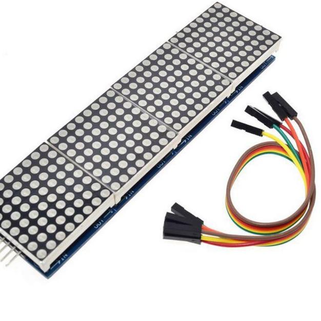 Jual MAX7219 Dot led matrix MCU control LED Display module for Arduino Rasp | Shopee Indonesia