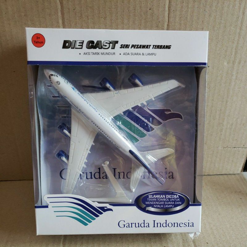 Jual pesawat besi Garuda indonesia | Shopee Indonesia