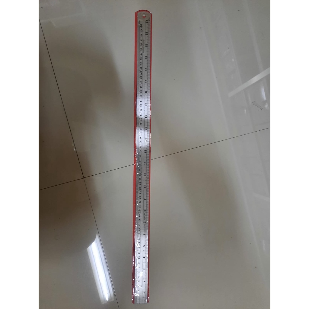 Jual Penggaris Besi/Mistar Besi Trifelo 60cm | Shopee Indonesia