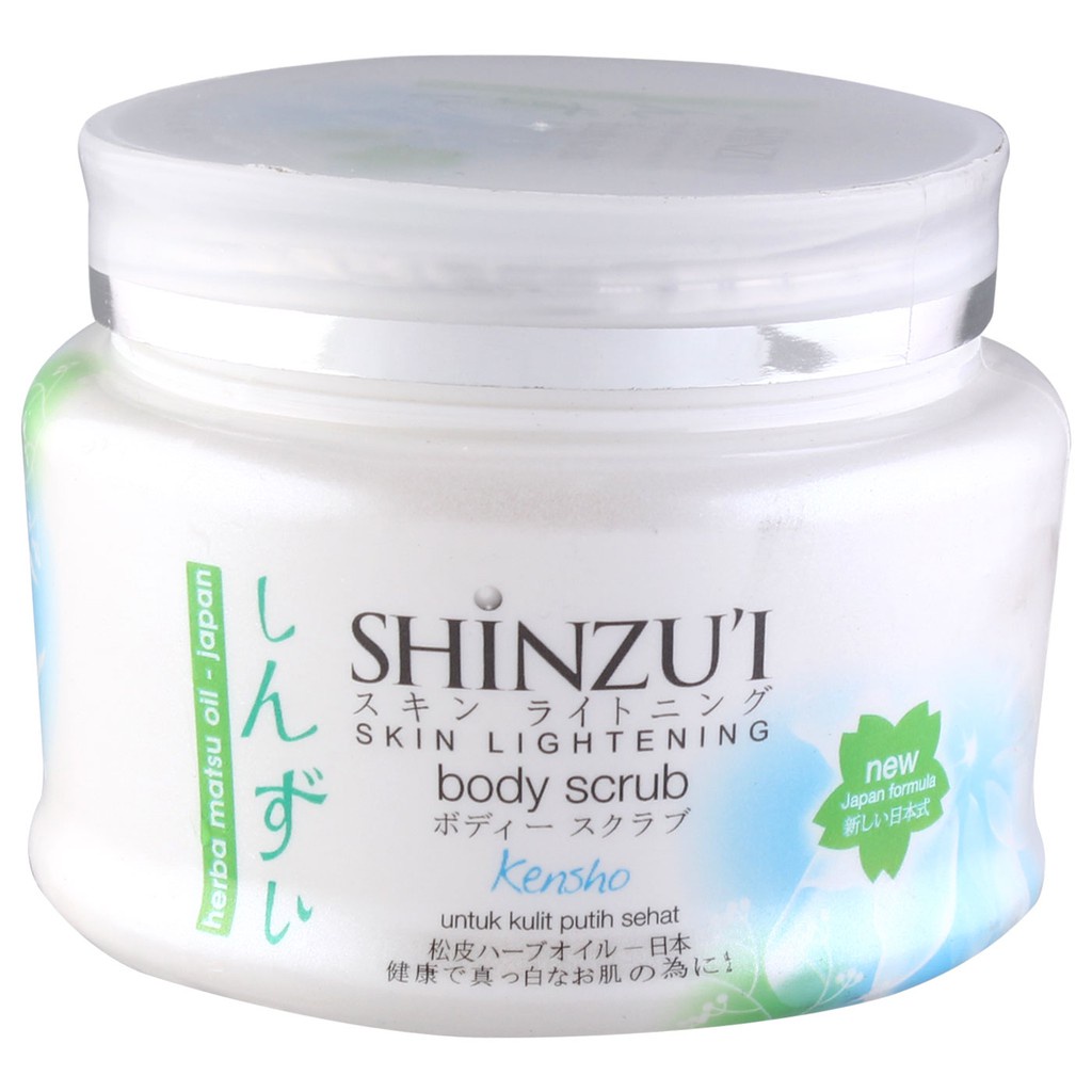 Jual (Besar 200gr) Lulur Shinzui Skin Lightening Body Scrub 200 gr ...
