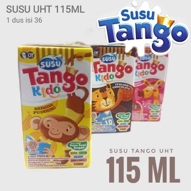Jual Susu Tango tetra UHT mini 115ml all varian | Shopee Indonesia