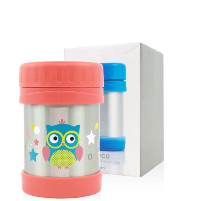 Jual Termos makanan Stainless Steel Deco Owl Chielo 350ml Original 100% ...