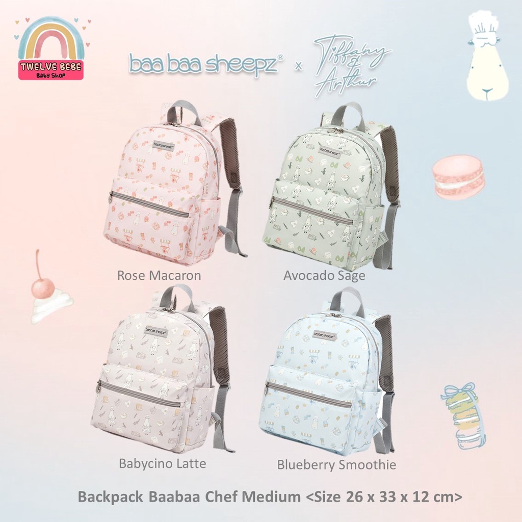 Jual Baabaasheepz x Tiffany&Arthur Baabaa Chef Backpack - Medium Size ...