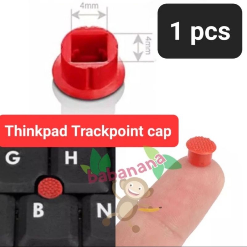 Jual Thinkpad Lenovo Ibm trackpoint cap trackpad red dot cover laptop ...