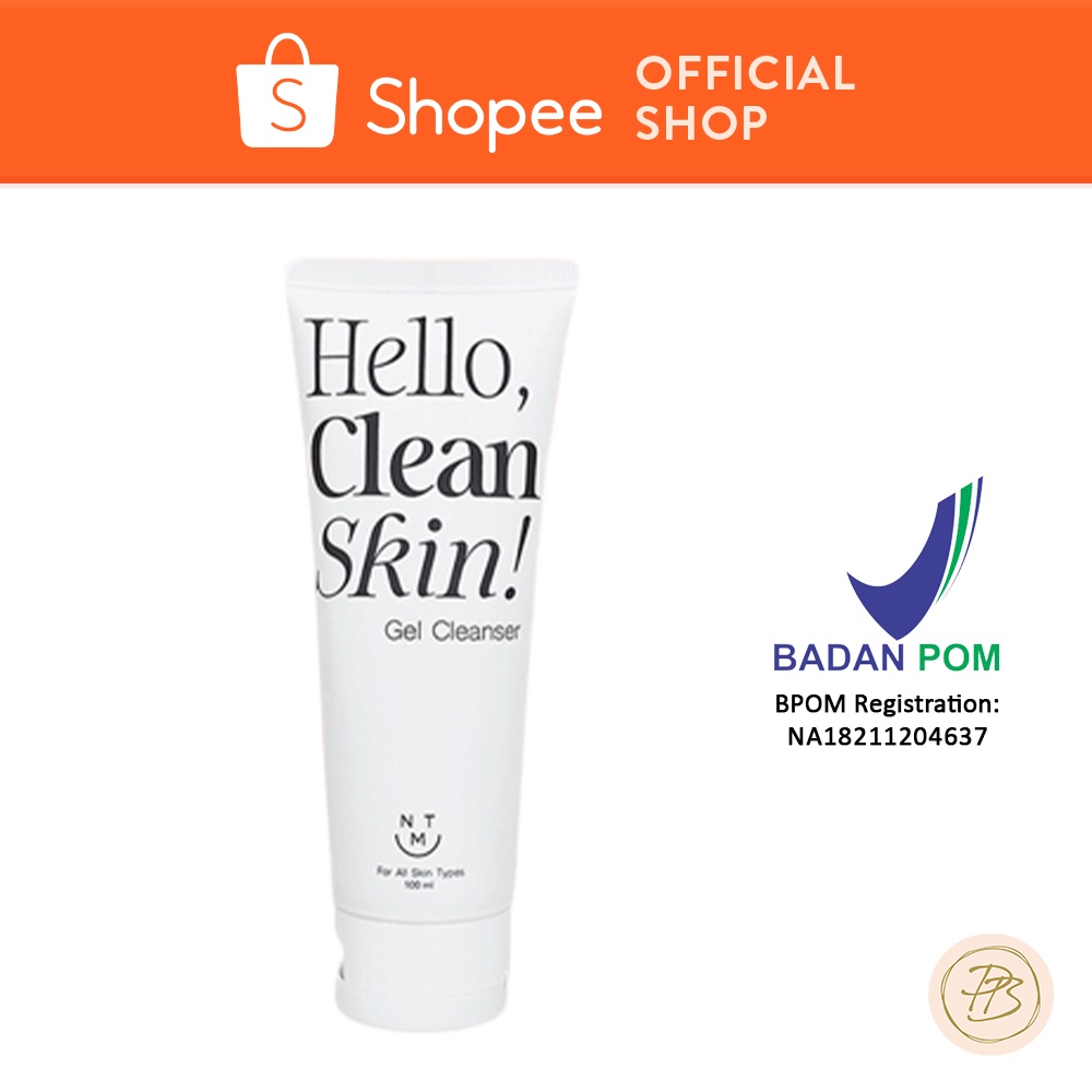 Jual Nice To Meet You Hello, Clean Skin! Gel Cleanser - 100ml | Shopee ...