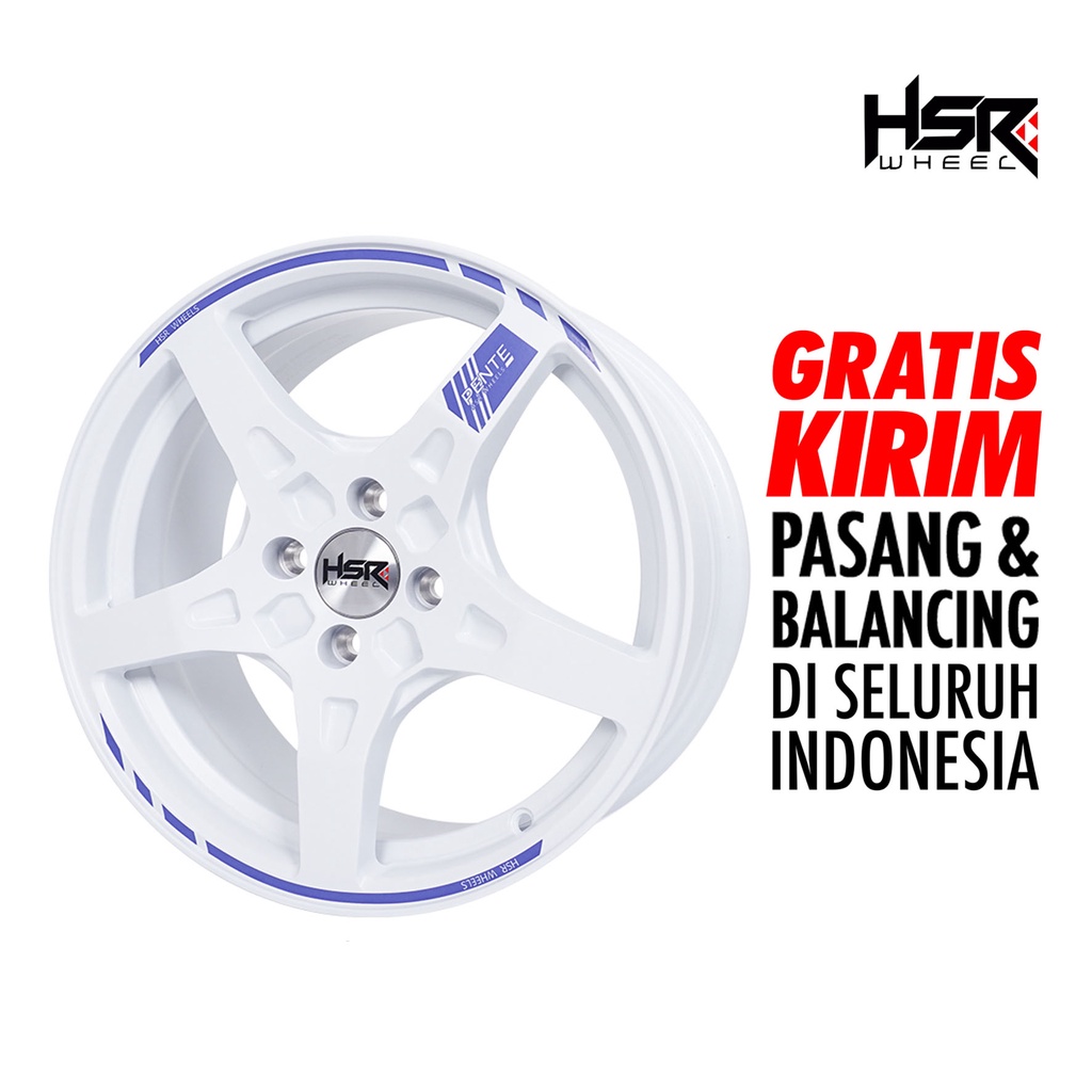 Jual Velg Mobil Ring 16 HSR PENTE R16X7 PCD H4X100 ET42 WHITE | Shopee Indonesia